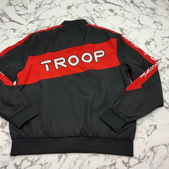 TROOP | Pants | Mens Troop Black Red Windbreaker Tracksuit | Poshmark
